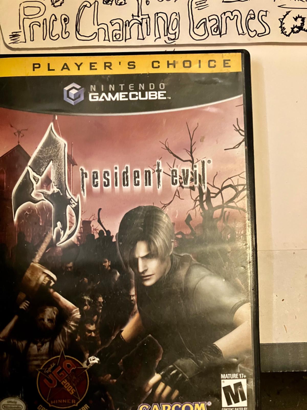 Resident Evil 4 [Player's Choice] | Item, Box, and Manual | Gamecube