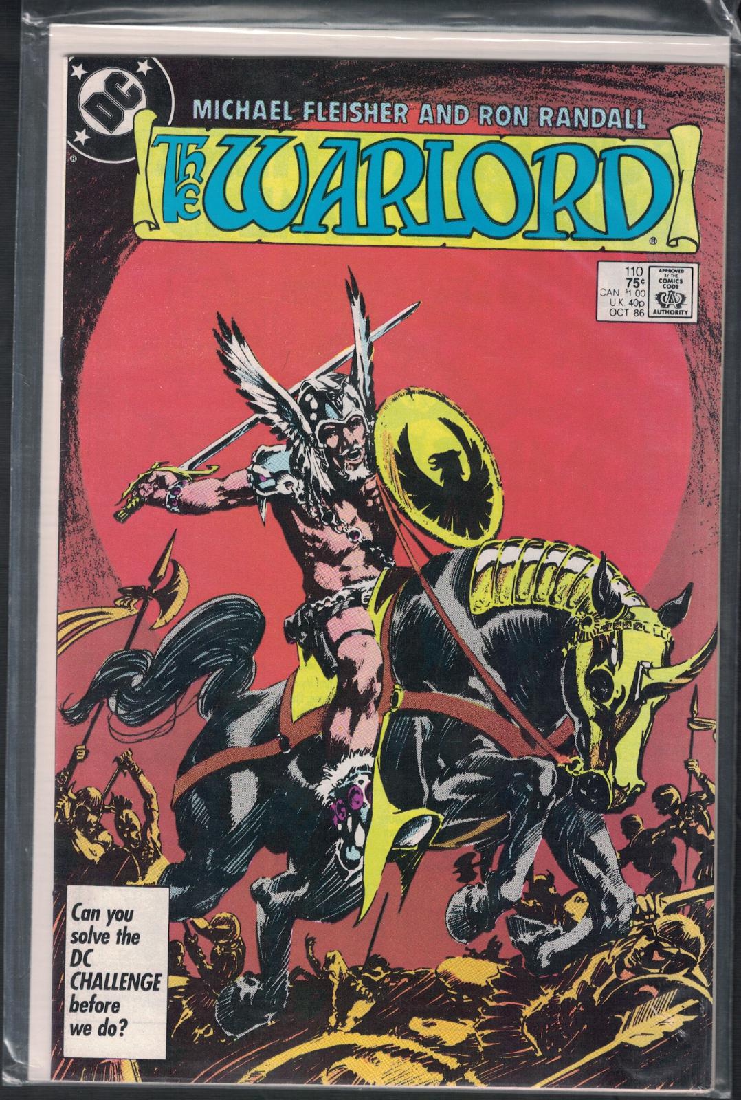Warlord #110 (1986) Prices | Warlord Series