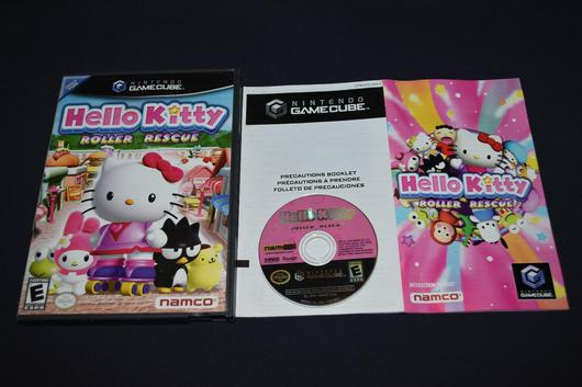 Hello Kitty Roller Rescue | Item, Box, and Manual | Gamecube
