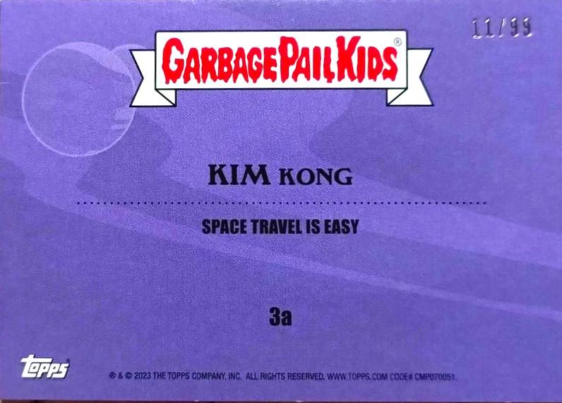 Kim Kong [Blue] #3a Prices | Garbage Pail Kids Intergoolactic Mayhem ...