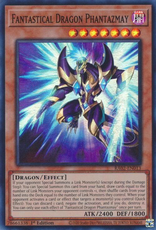 Fantastical Dragon Phantazmay [Super Rare] RA02-EN013 Prices | YuGiOh ...
