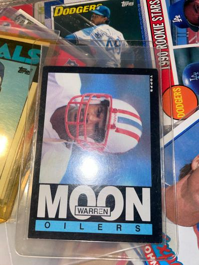 Warren Moon | Ungraded | 1985 Topps