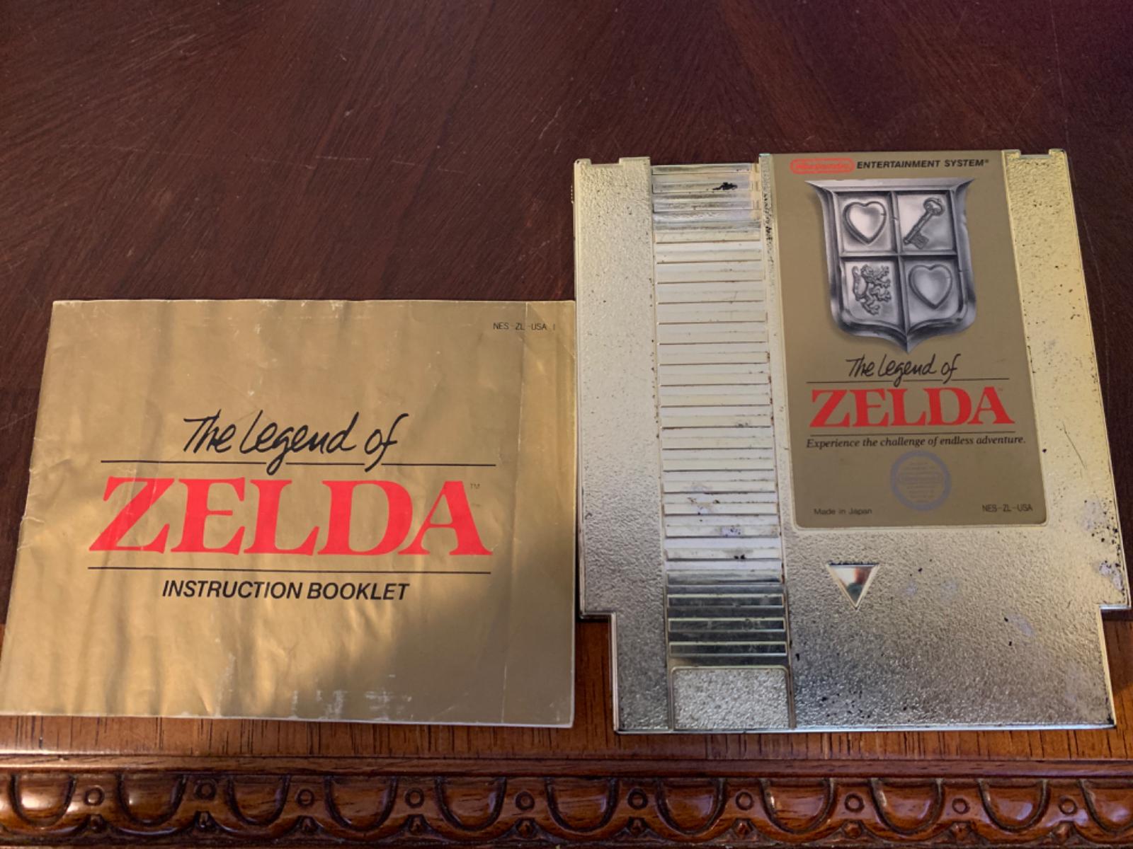 Legend of Zelda | Item and Manual only | NES