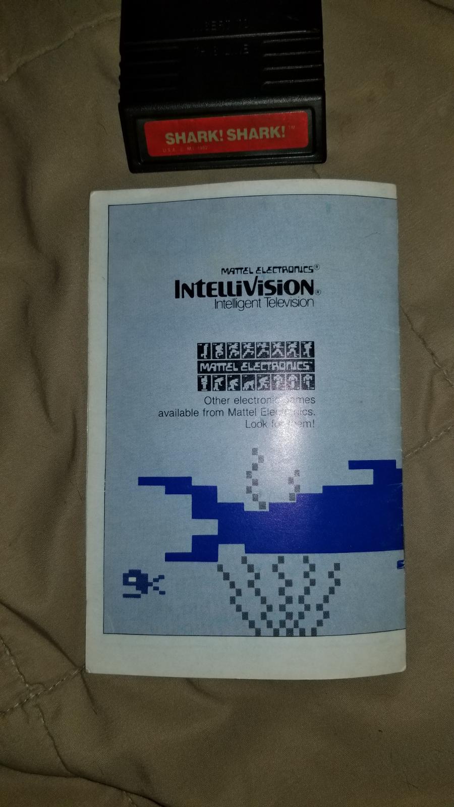Shark! Shark! | Item and Manual only | Intellivision