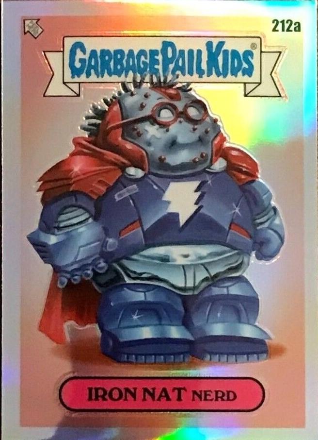 Iron NAT Nerd [Refractor] #212a Prijzen | 2022 Garbage Pail Kids Chrome ...