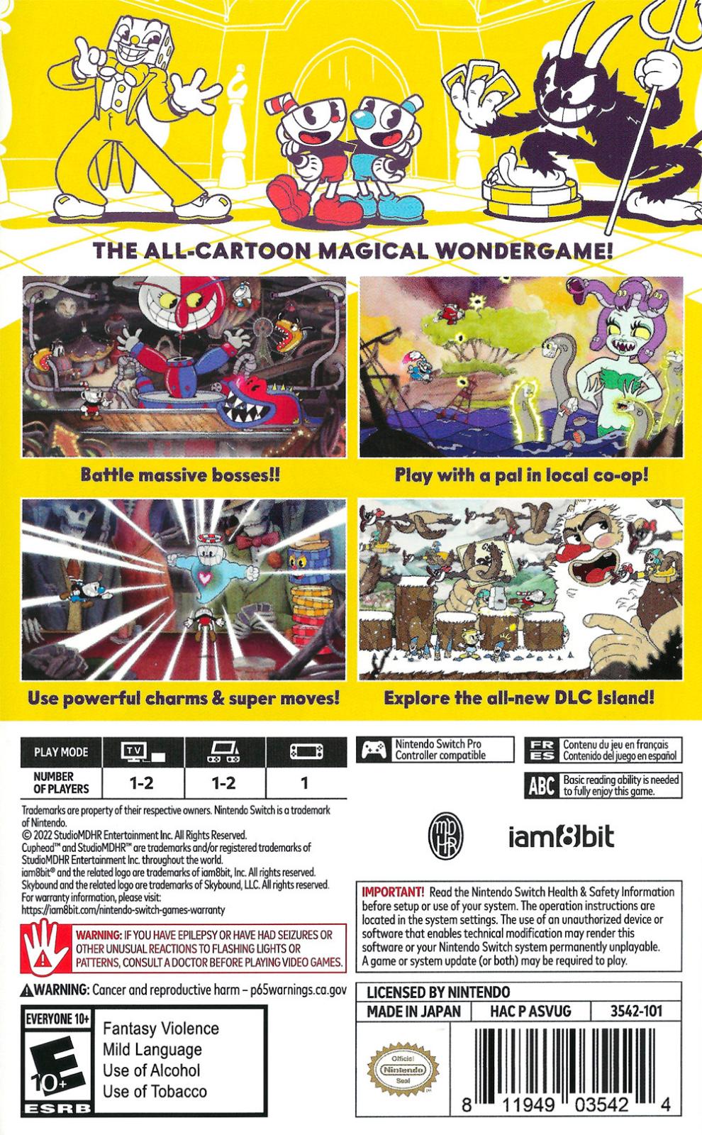 Cuphead Prices Nintendo Switch | Compare Loose, CIB & New Prices