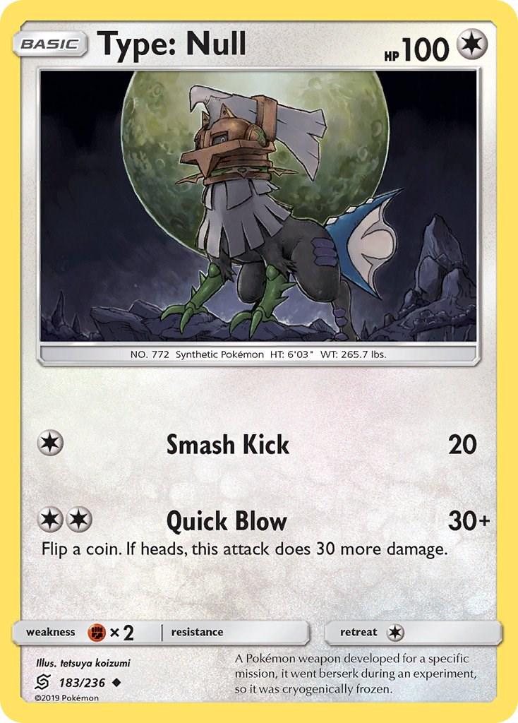 Type: Null #183 Prices | Pokemon Unified Minds | Pokemon Cards