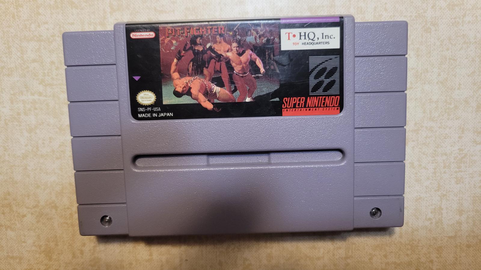 Pit-Fighter | Item only | Super Nintendo