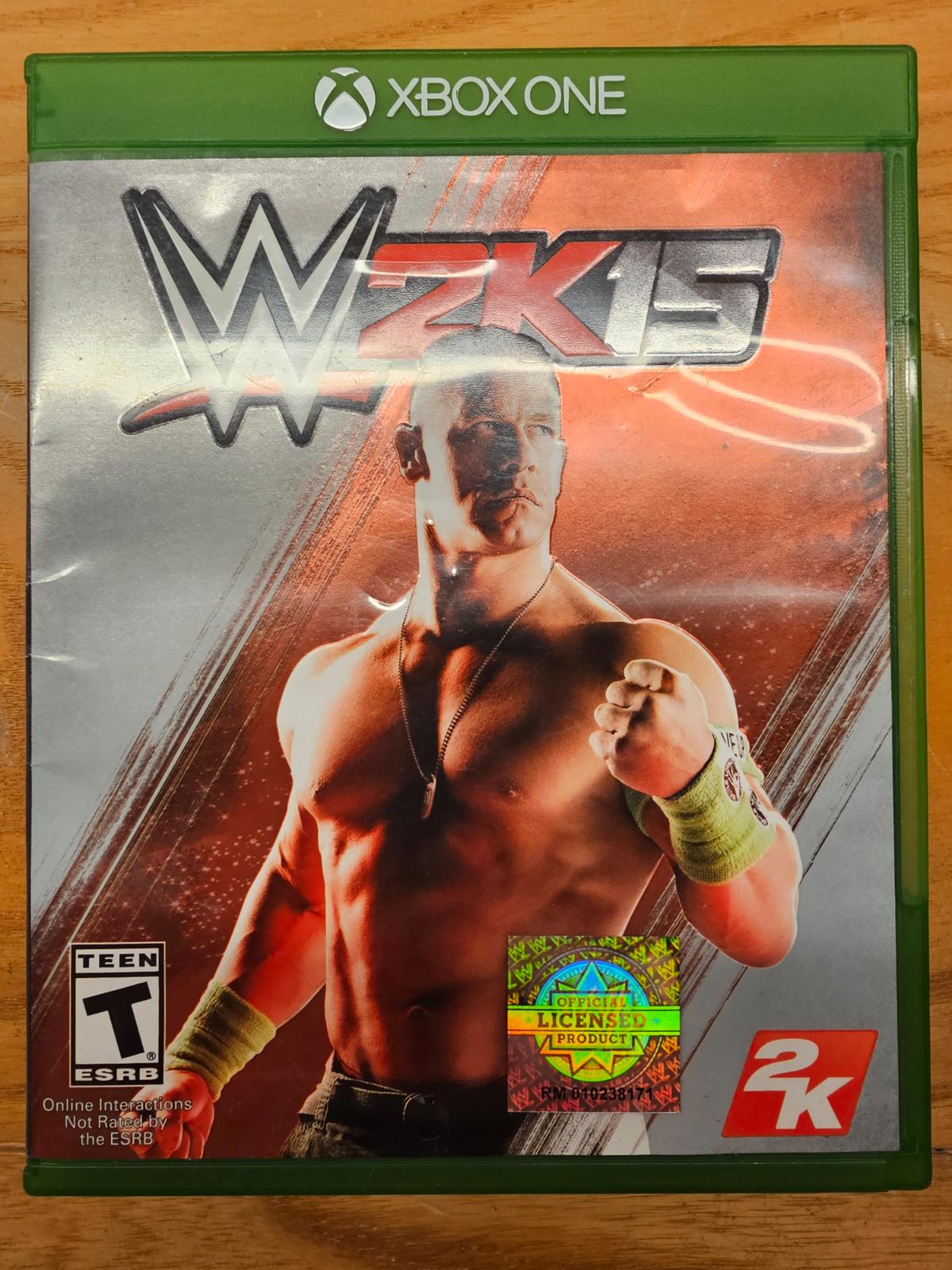 WWE 2K15 | Item, Box, and Manual | Xbox One