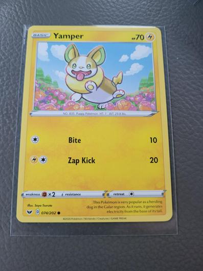 Yamper | Ungraded | Pokemon Sword & Shield