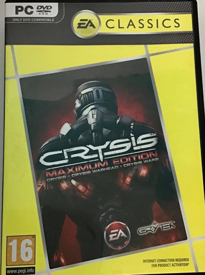 Crysis Maximum Edition [EA Classics] Prices PC Games | Compare Loose, CIB & New Prices