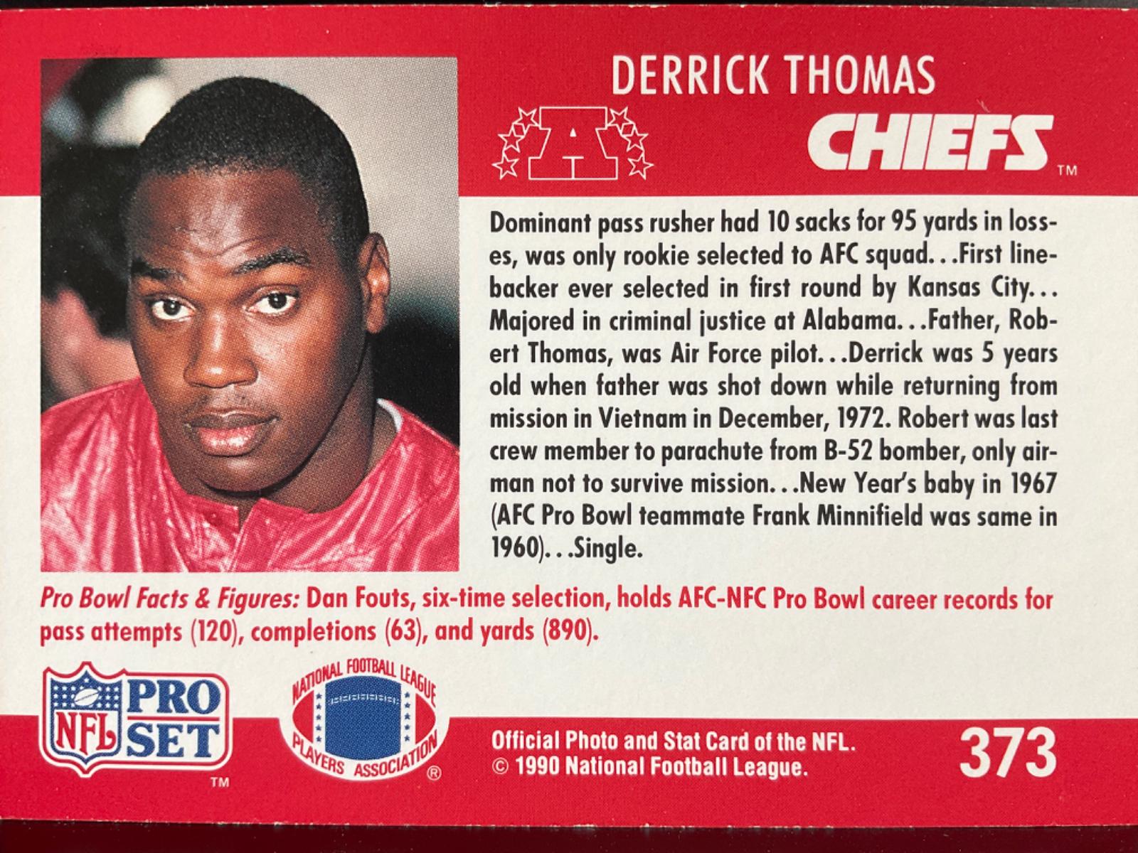 Derrick Thomas #373 Prices | 1990 Pro Set | Football Cards