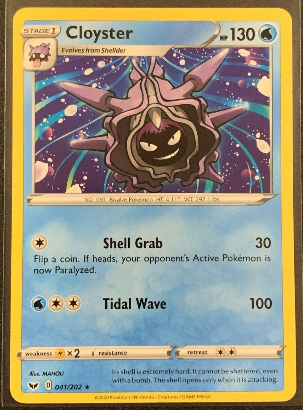 Cloyster #41 Prices | Pokemon Sword & Shield | Pokemon Cards