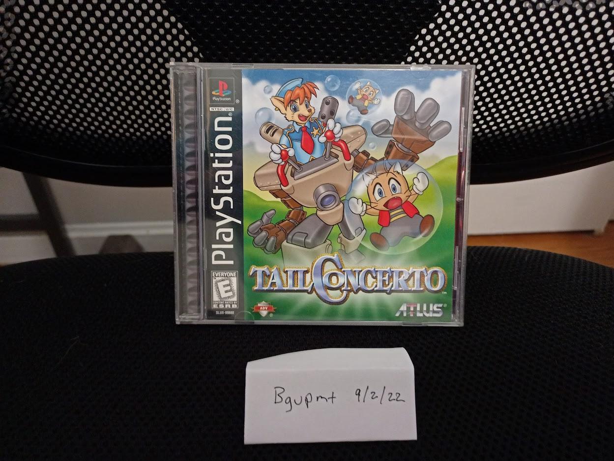Tail Concerto | Item, Box, and Manual | Playstation