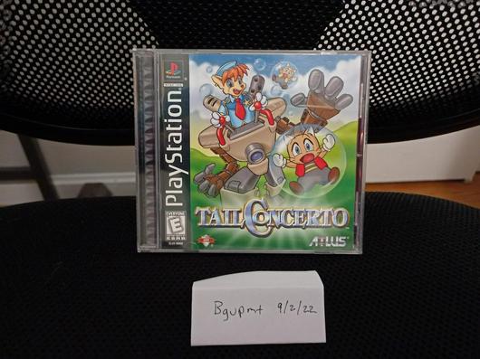 Tail Concerto | Item, Box, and Manual | Playstation
