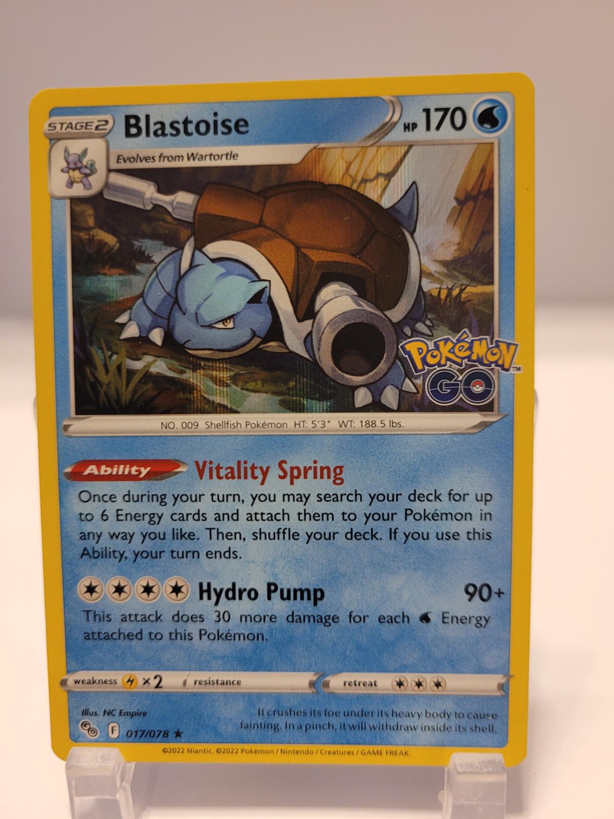 Blastoise [Holo] | Ungraded | Pokemon Go