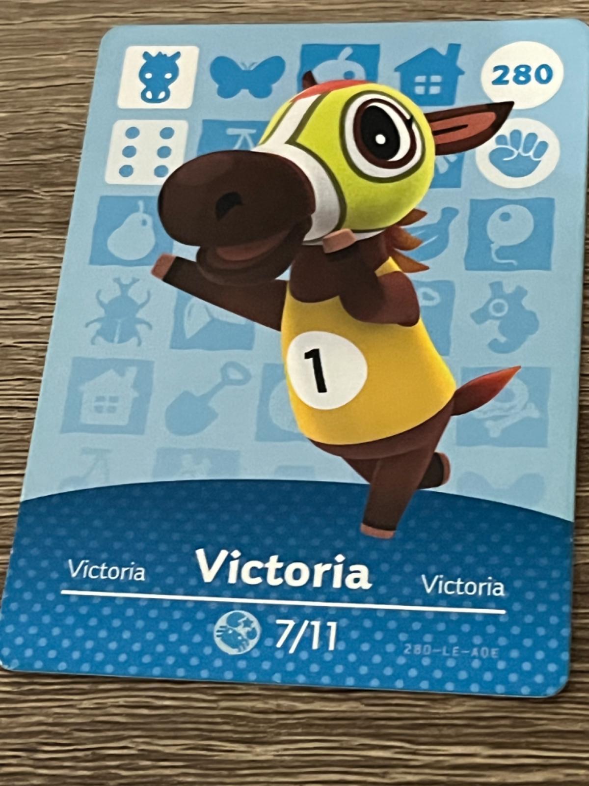 Victoria #280 [Animal Crossing Series 3] | Item only | Amiibo Cards