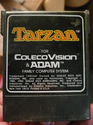 Tarzan | Item only | Colecovision