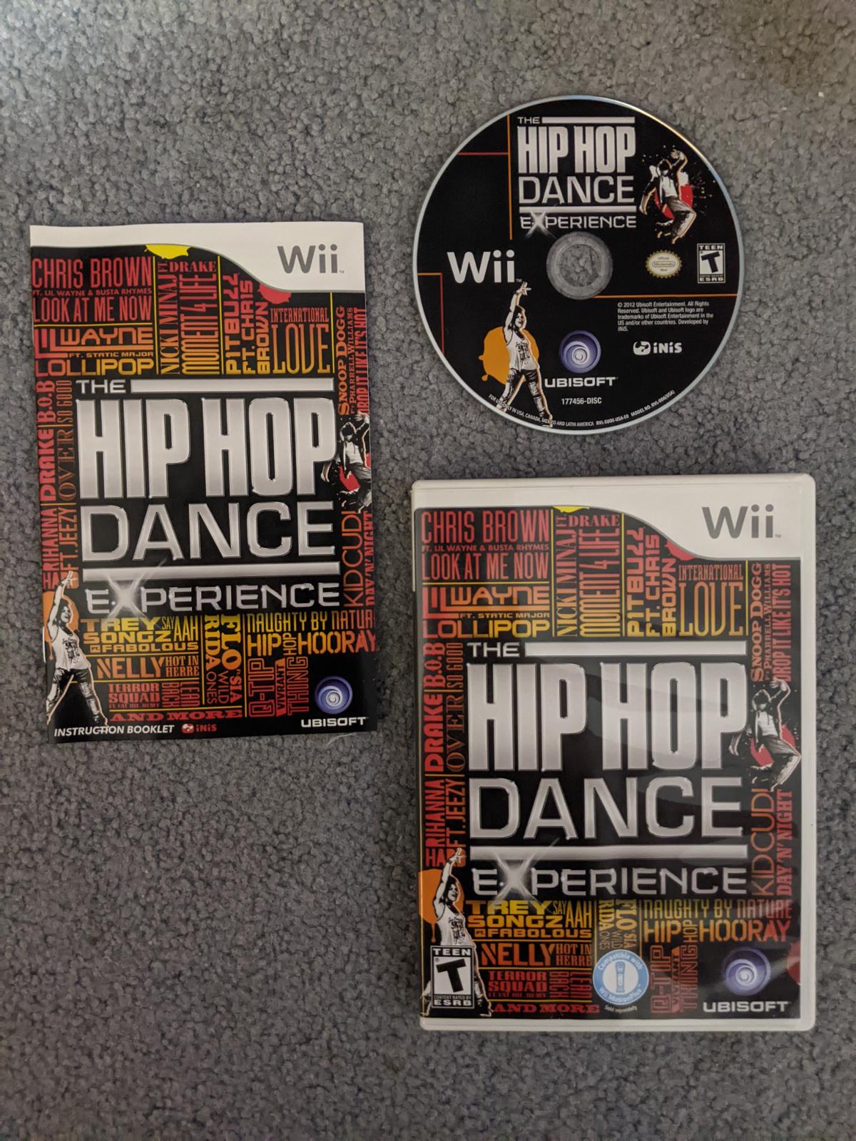 The Hip Hop Dance Experience | Item, Box, and Manual | Wii