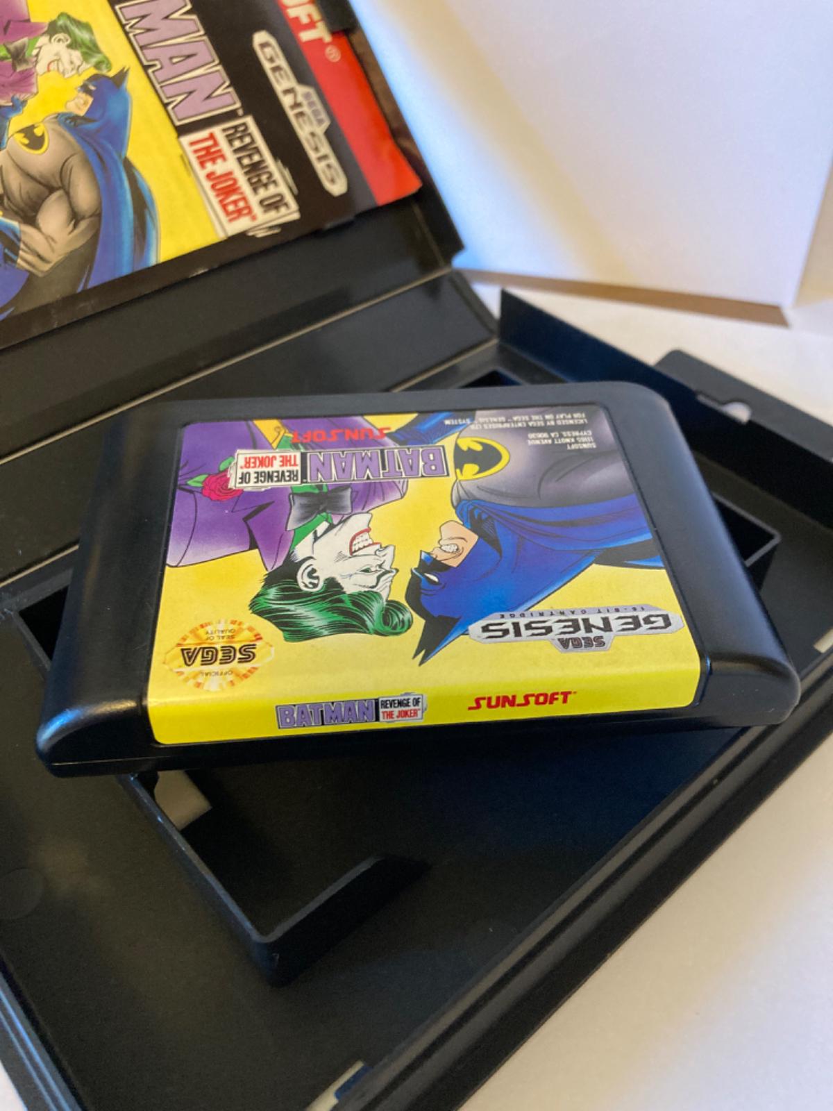 Batman Revenge of the Joker | Item, Box, and Manual | Sega Genesis