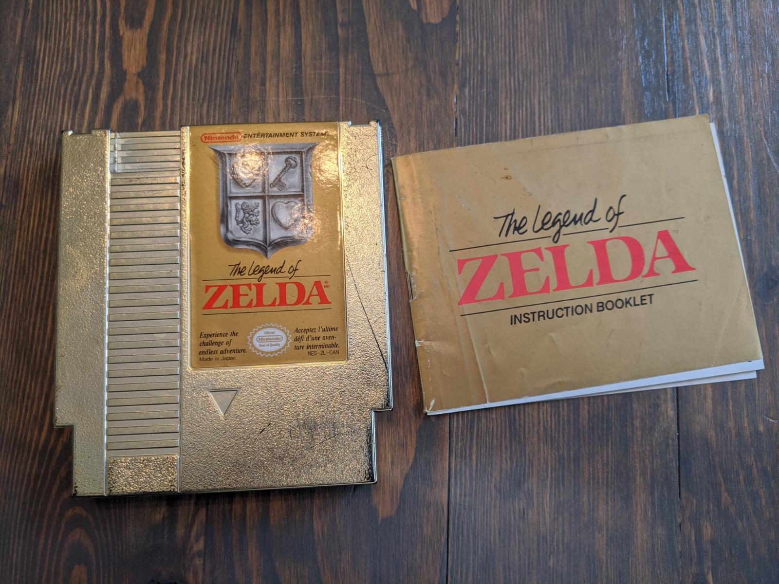 Legend of Zelda | Item and Manual only | NES