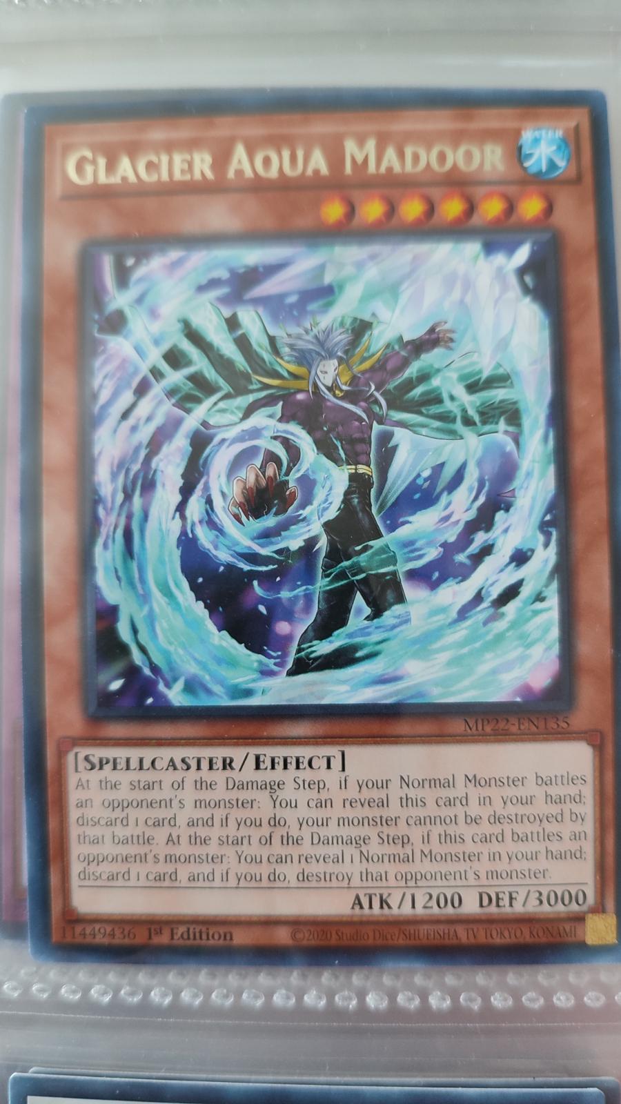 Glacier Aqua Madoor | Ungraded | YuGiOh 2022 Tin of the Pharaoh's Gods