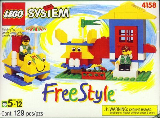 Small FreeStyle Box #4158 LEGO Set Prices | New, Boxed, Loose Values