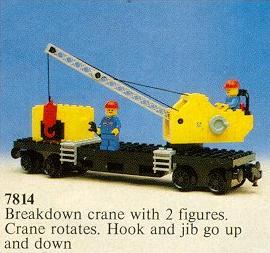 Crane Wagon with Small Container #7814 LEGO Set Prices | New, Boxed ...