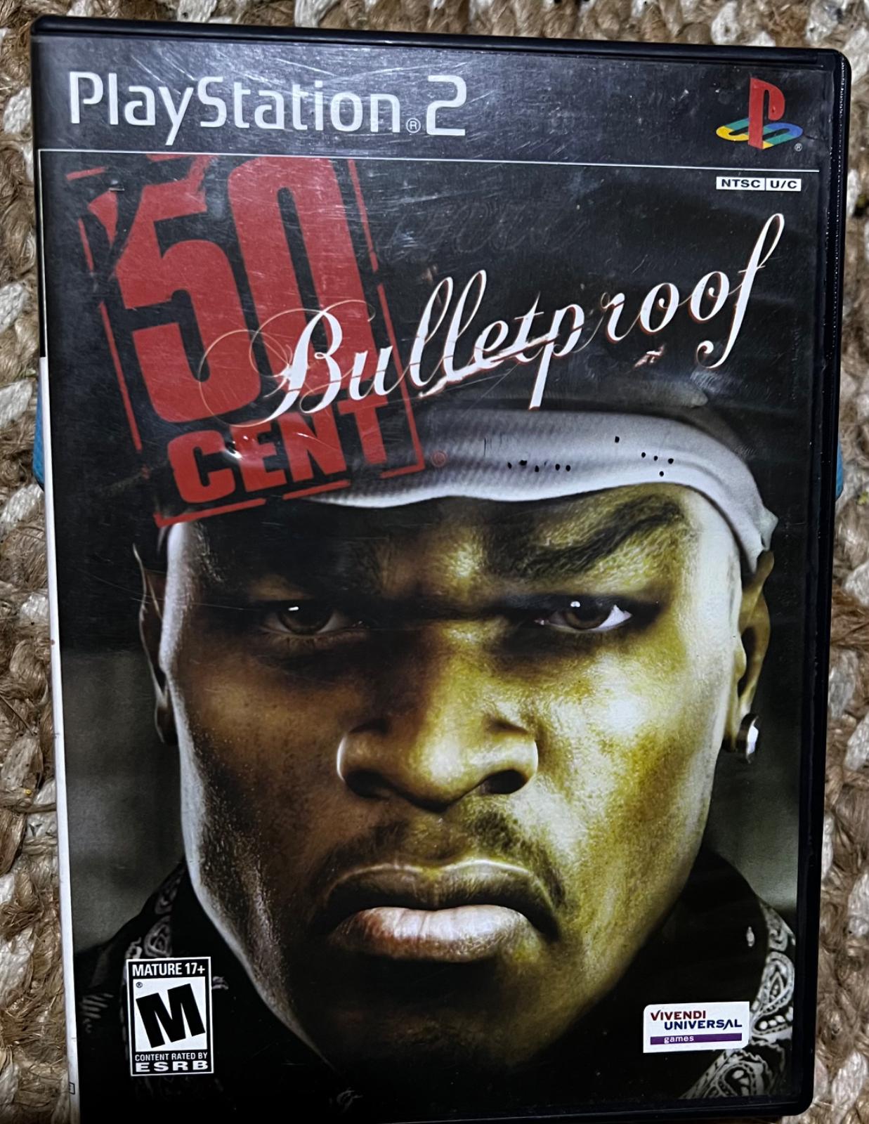 50 Cent Bulletproof | Item, Box, and Manual | Playstation 2