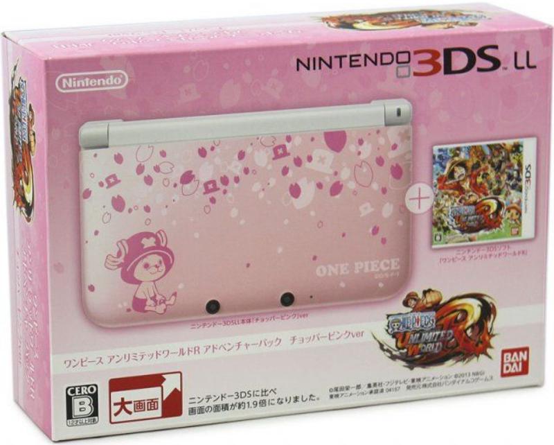 Nintendo 3DS LL One Piece Unlimited Adventure World R Edition Prices JP ...