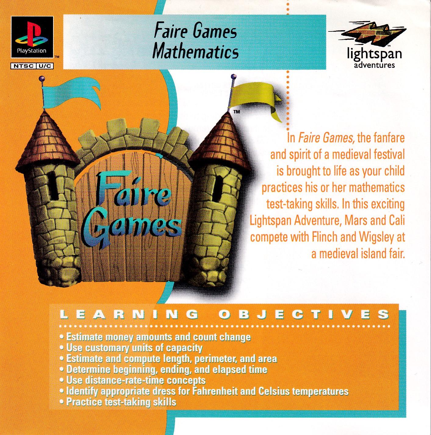 Faire Games: Mathematics Prices Playstation | Compare Loose, CIB & New ...