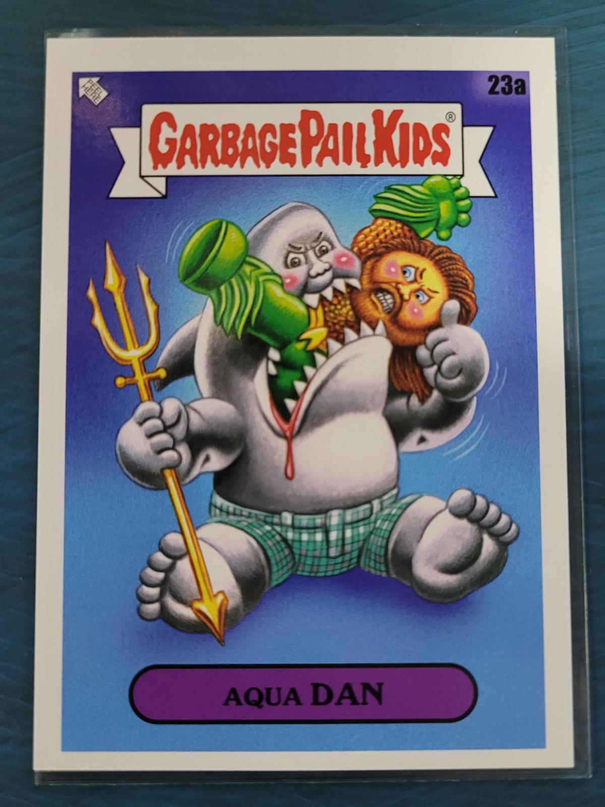 Aqua Dan [Gross Adaptations] #23a Prices | Garbage Pail Kids Book Worms ...