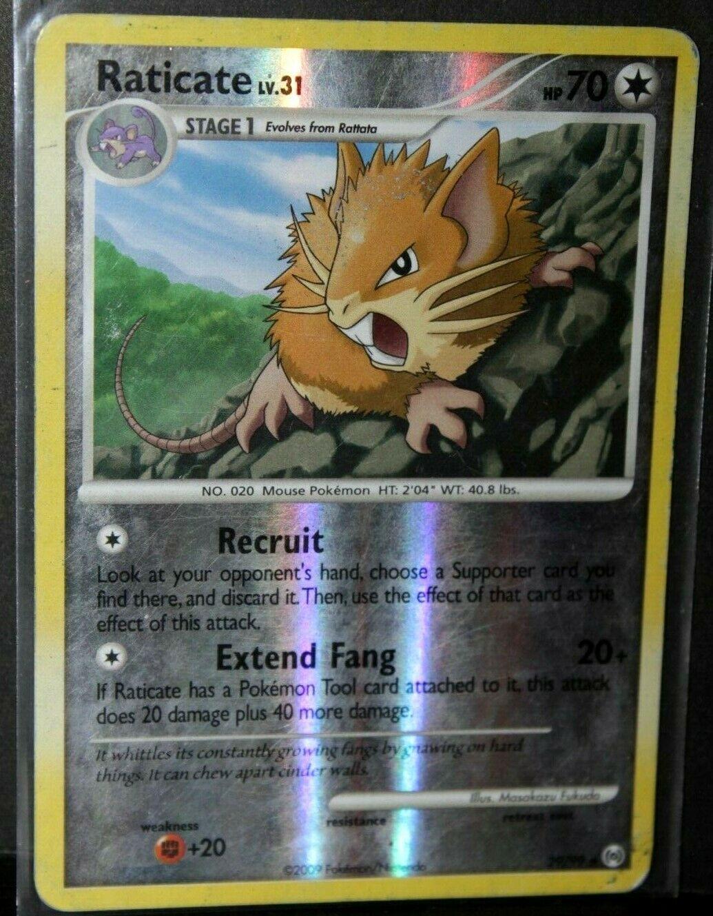 Raticate [Reverse Holo] #29 Prices | Pokemon Arceus | Pokemon Cards