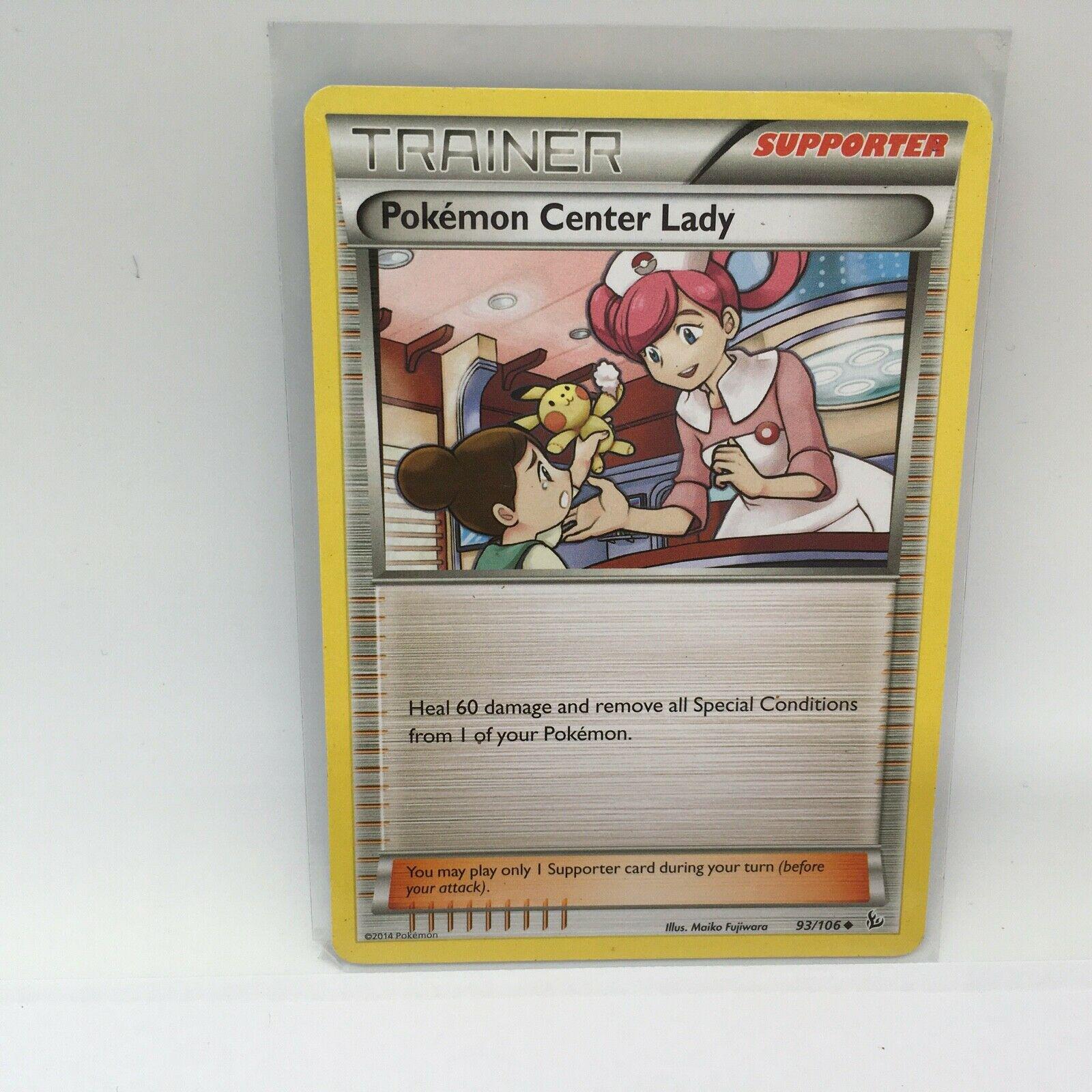 Pokemon Center Lady #93 Prices | Pokemon Flashfire | Pokemon Cards