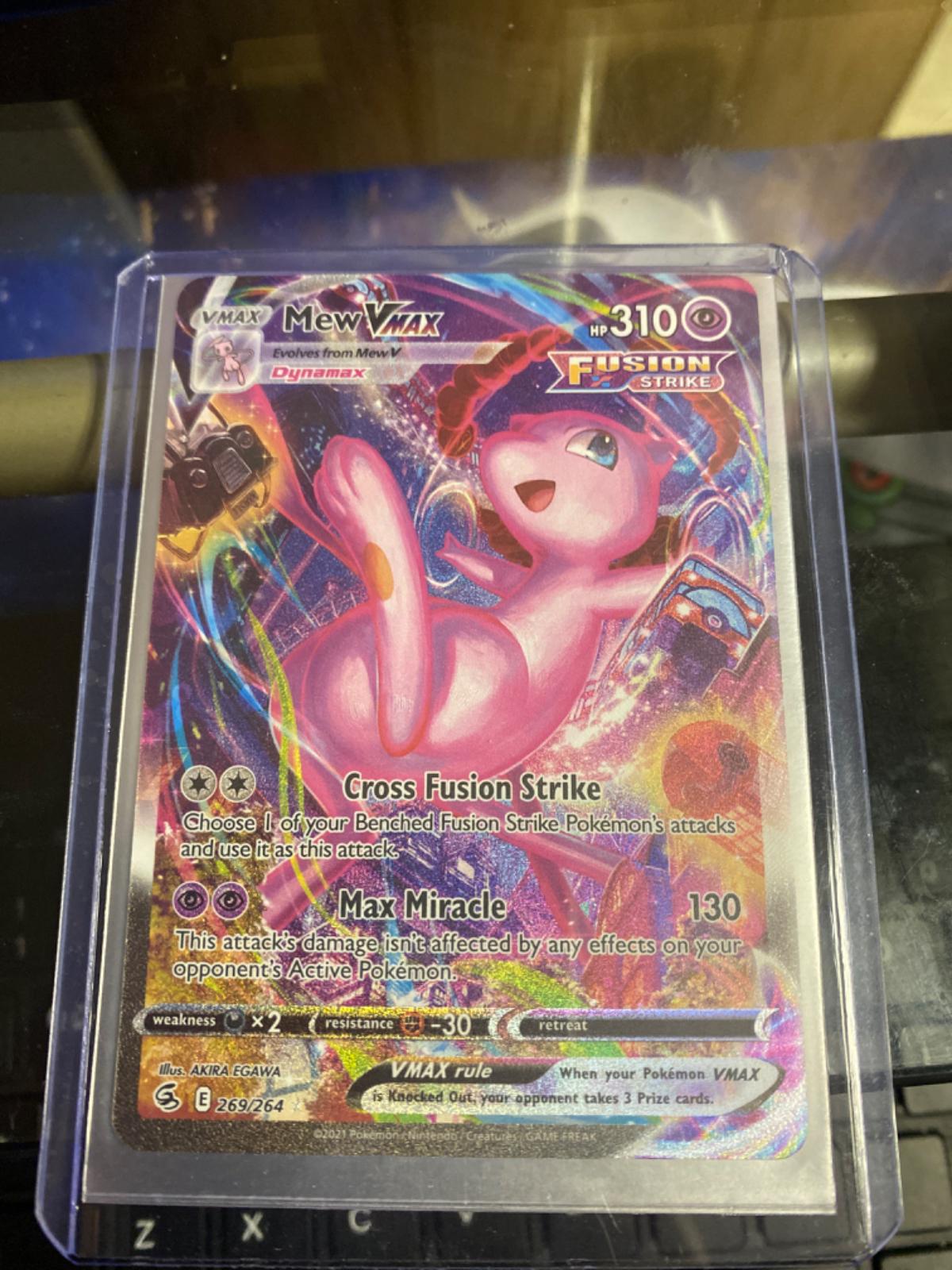 Mew VMAX | Ungraded | Pokemon Fusion Strike