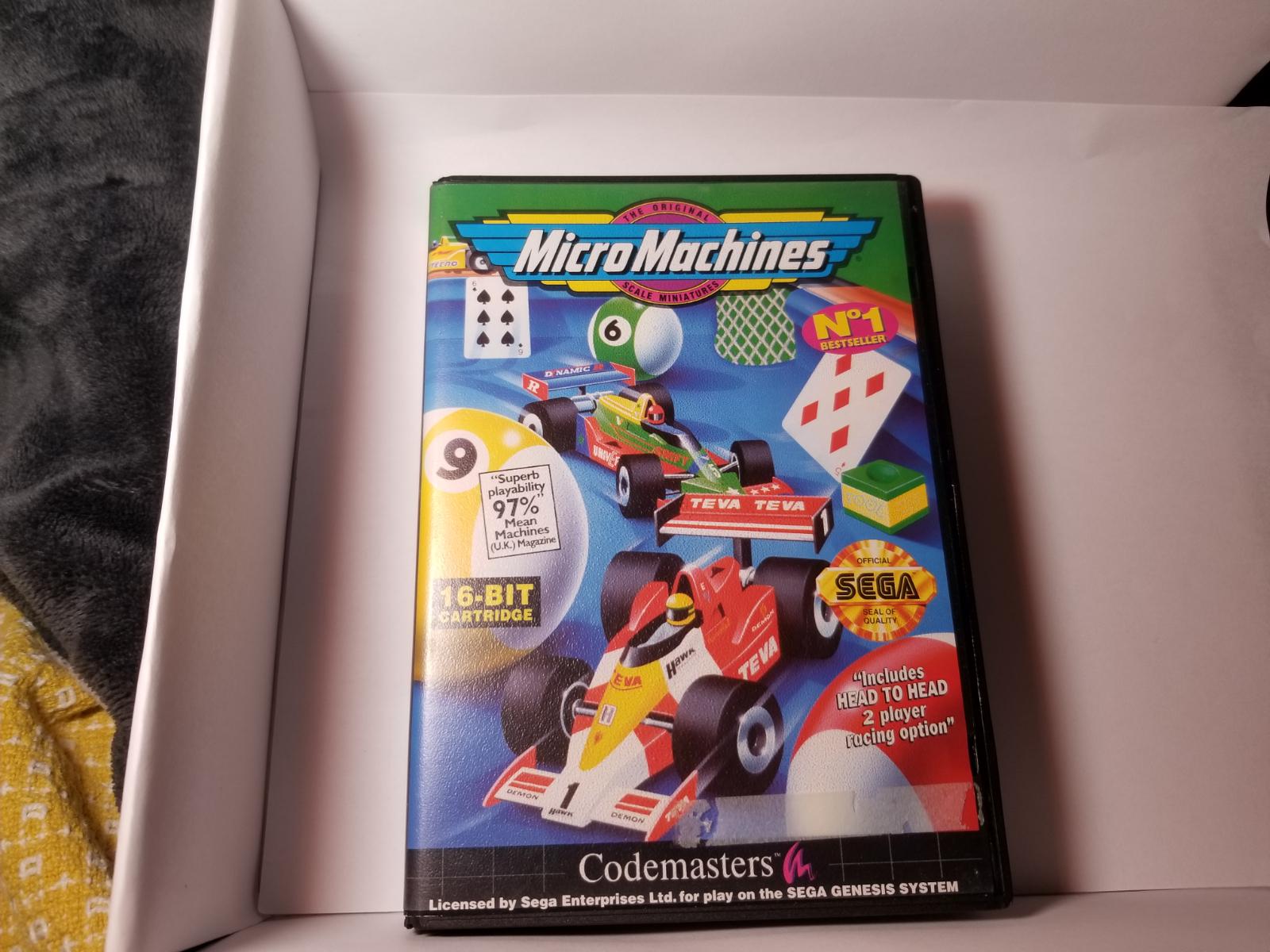Micro Machines | Item, Box, and Manual | Sega Genesis