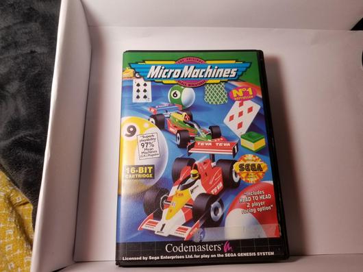 Micro Machines | Item, Box, and Manual | Sega Genesis