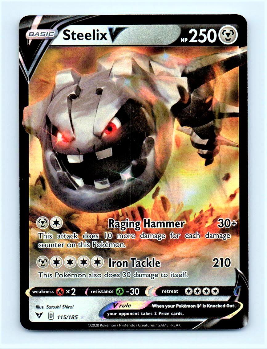 Steelix V #115 Prices | Pokemon Vivid Voltage | Pokemon Cards