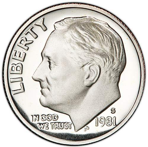 1981 S [TYPE 1 PROOF] Roosevelt Dime Prices | Ungraded, NGC, PCGS Values