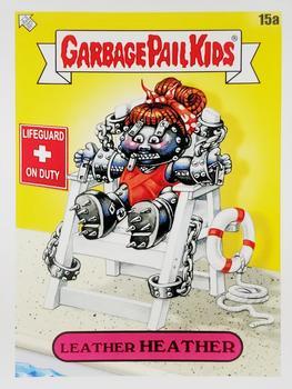 Leather HEATHER #15a Prices | Garbage Pail Kids 35th Anniversary | GPK ...
