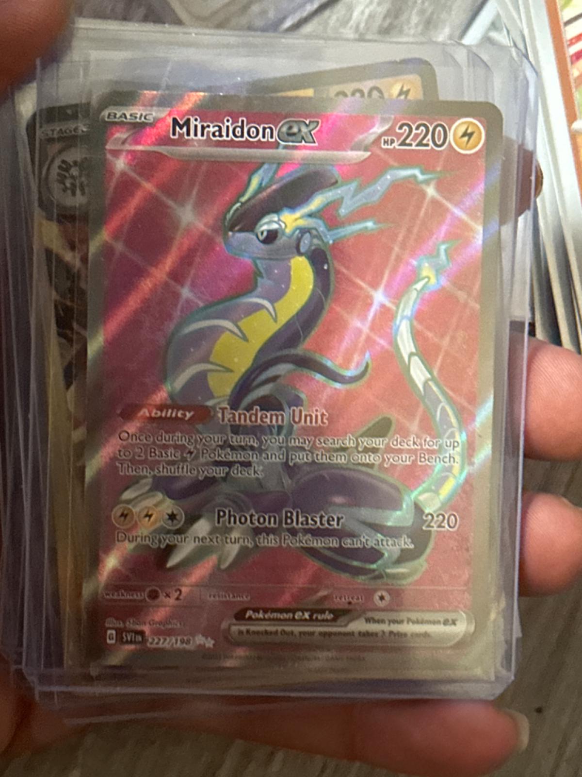 Miraidon ex | Ungraded | Pokemon Scarlet & Violet
