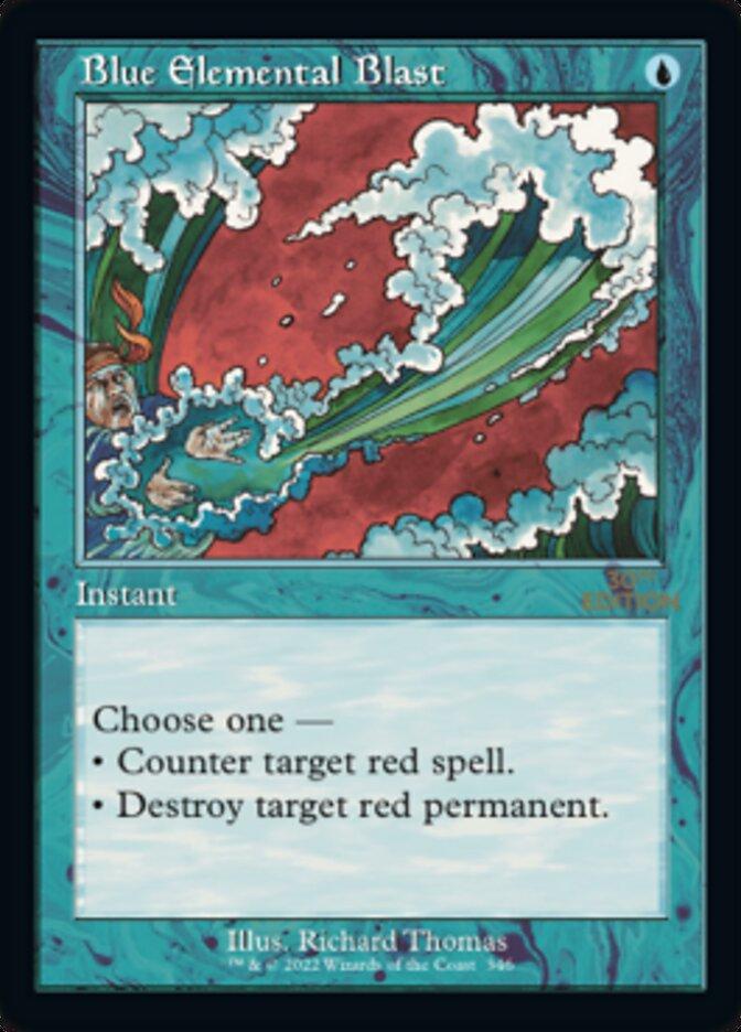 Blue Elemental Blast #346 Prices | Magic 30th Anniversary | Magic Cards