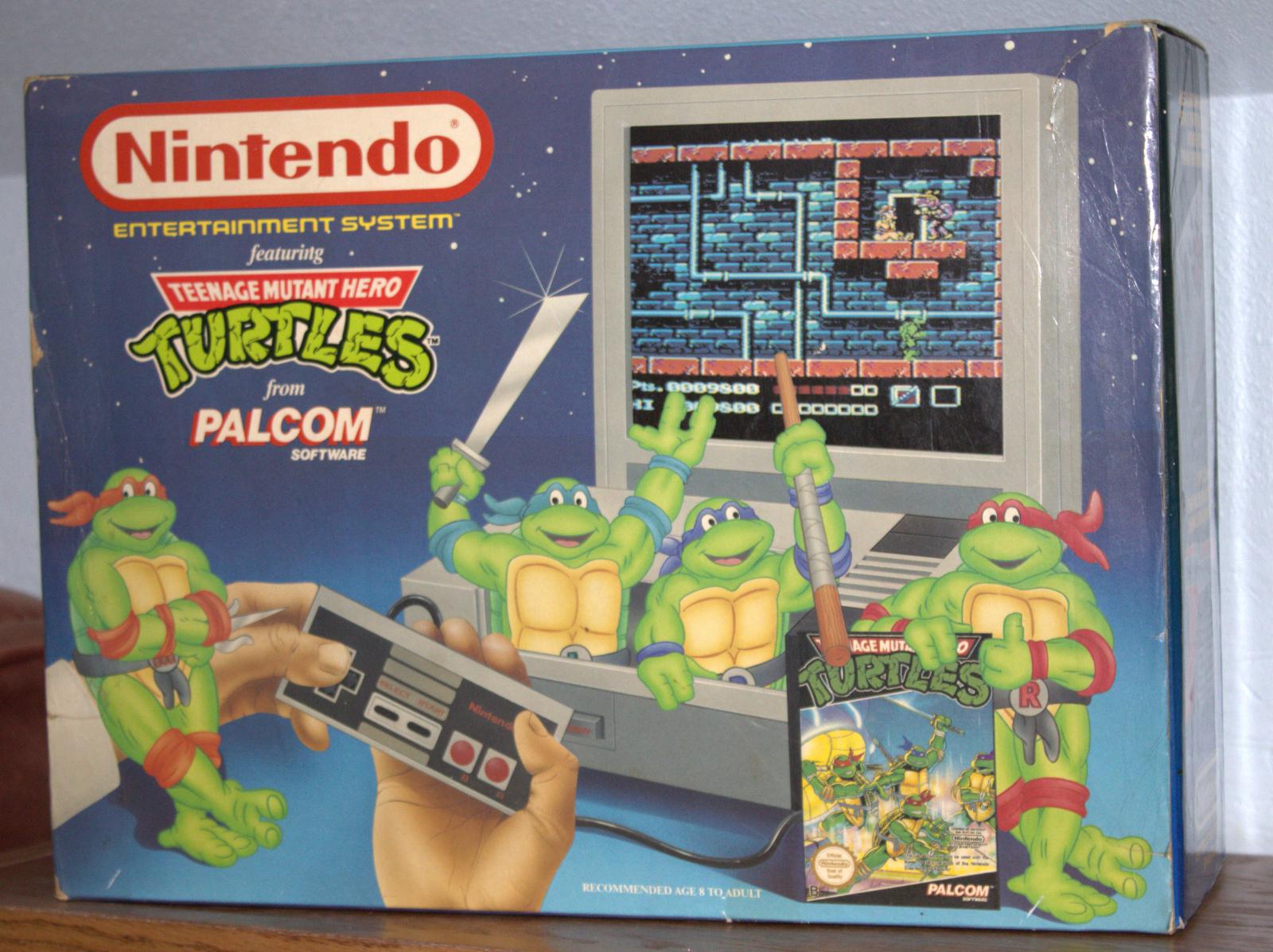 NES Control Deck Teenage Mutant Ninja Turtles Bundle Prices PAL NES ...