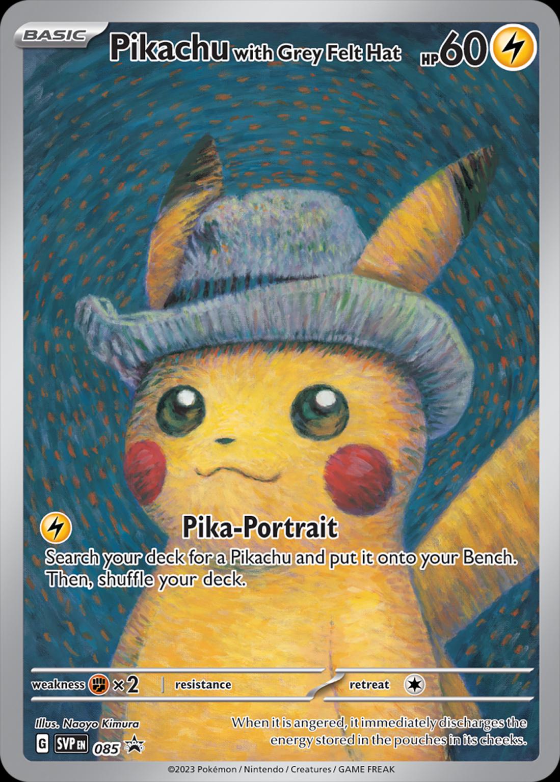 Pikachu with Grey Felt Hat #85 Prices | Pokemon Promo | Pokemon Cards