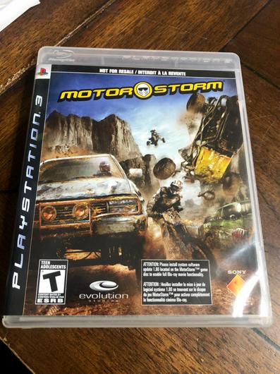 MotorStorm | Item, Box, and Manual | Playstation 3