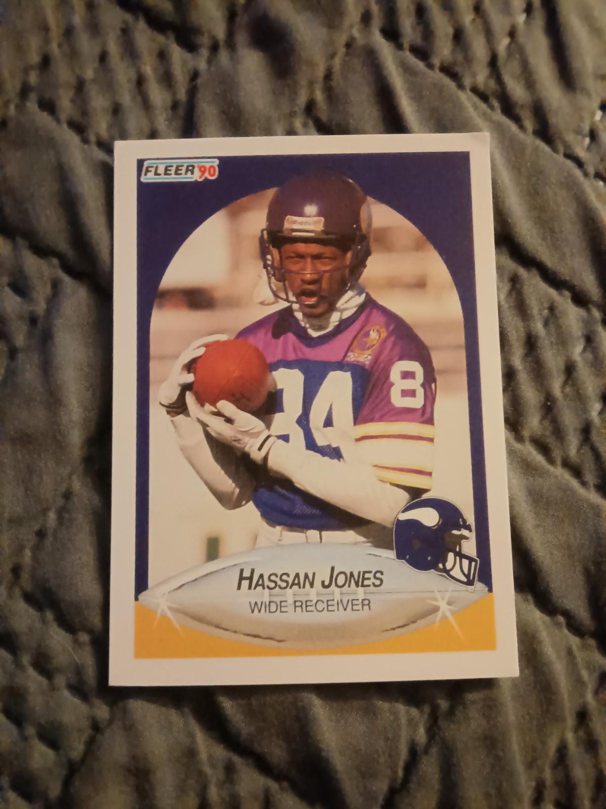 Hassan Jones | Ungraded | 1990 Fleer