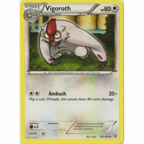 Vigoroth #102 Prices | Pokemon Dragons Exalted | Pokemon Cards