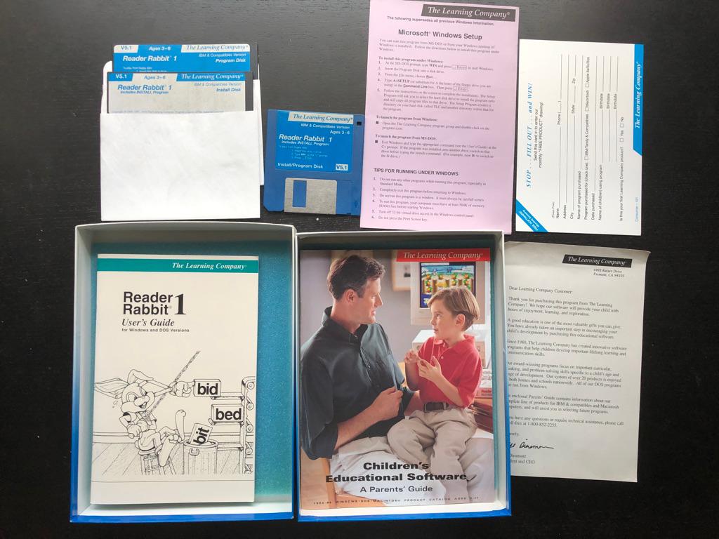 Reader Rabbit 1 Prices PC Games | Compare Loose, CIB & New Prices