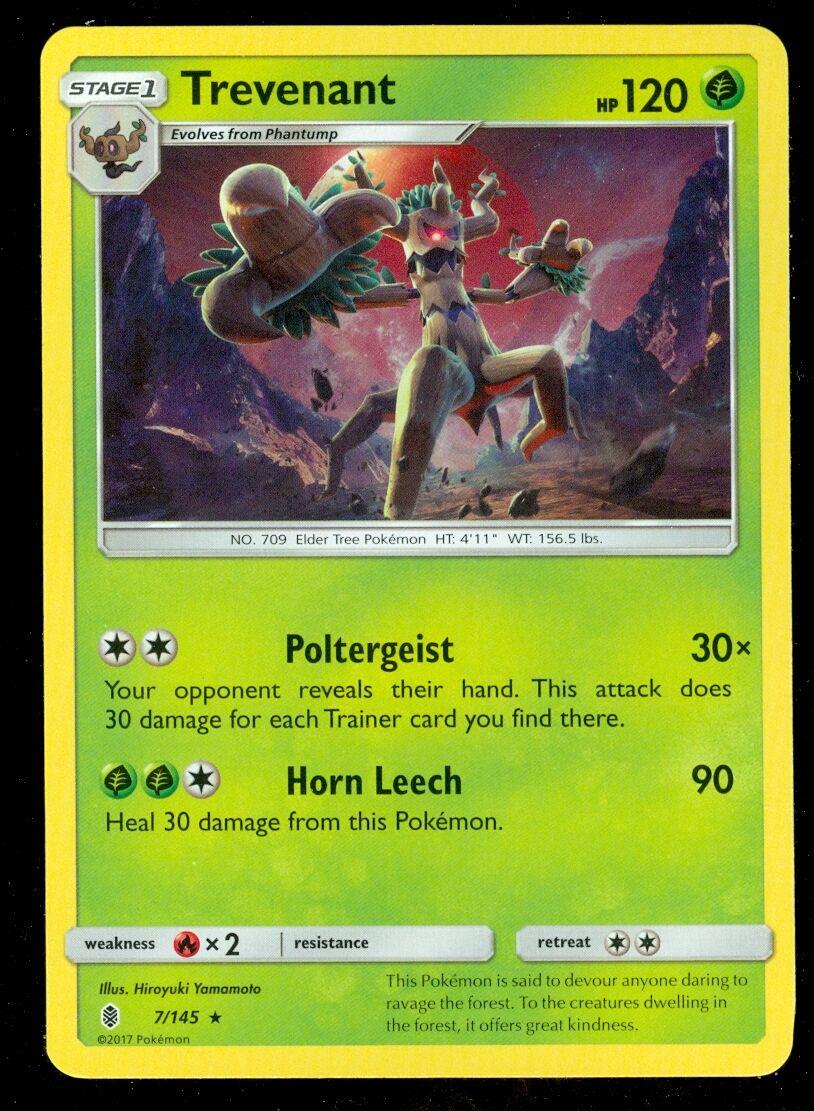 Trevenant #7 Prices | Pokemon Guardians Rising | Pokemon Cards