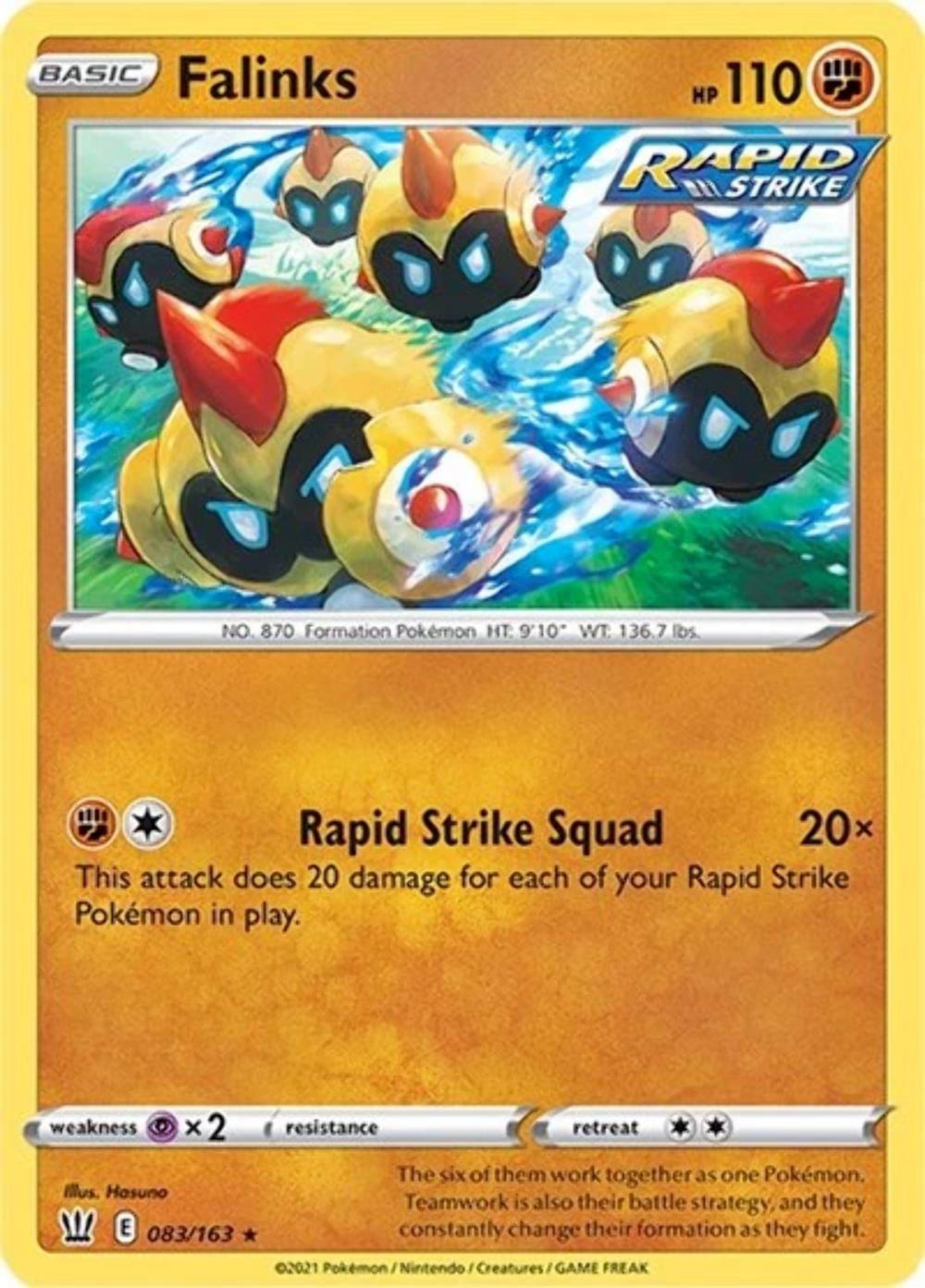 Falinks #83 Prices | Pokemon Battle Styles | Pokemon Cards